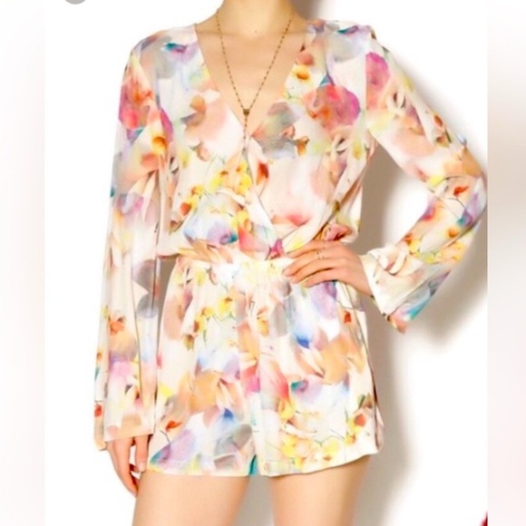 Willow & Clay | Pants & Jumpsuits | Willow Clay Pastel Floral Dress ...